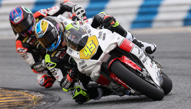 Cameron Peterson of Eazi-Grip supported Attack Performance Yamaha on ...