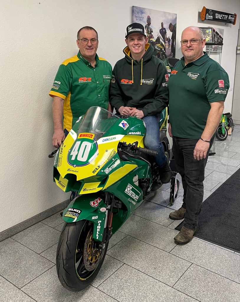 Joe Francis joins Eazi-Grip supported Stauff Fluid Power Kawasaki for ...
