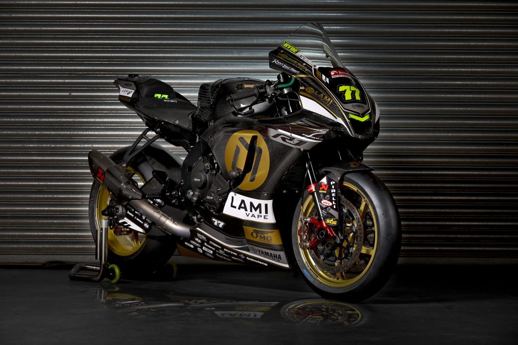 LAMI OMG Racing Yamaha unveil their new retro-inspired BSB 2023 livery ...