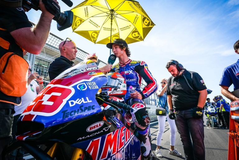 Rory Skinner's dream becomes reality on his Moto2 debut - Eazi-Grip ...